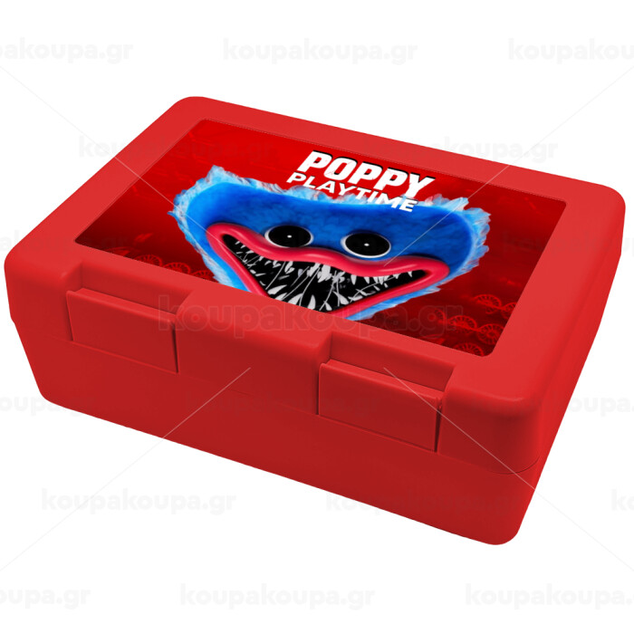 Poppy Playtime Huggy wuggy, Children's cookie container RED ...