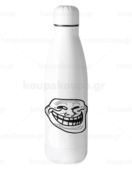 Troll face, Metal mug thermos (Stainless steel), 500ml