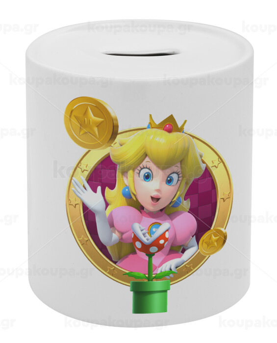 Princess Peach Toadstool, Κουμπαράς πορσελάνης με τάπα