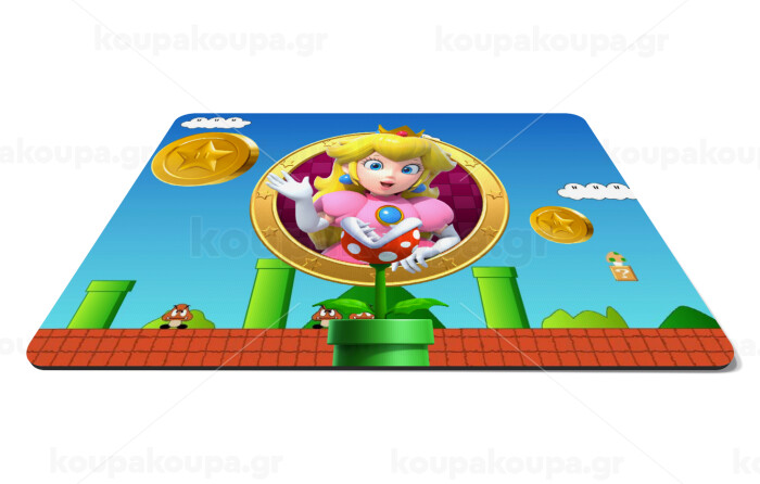 Princess Peach Toadstool, Mousepad rect 27x19cm