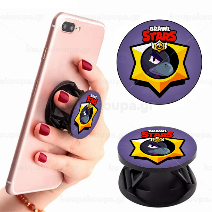 Brawl Stars Crow, Phone Holders Stand Stand Hand-held Mobile Phone Holder