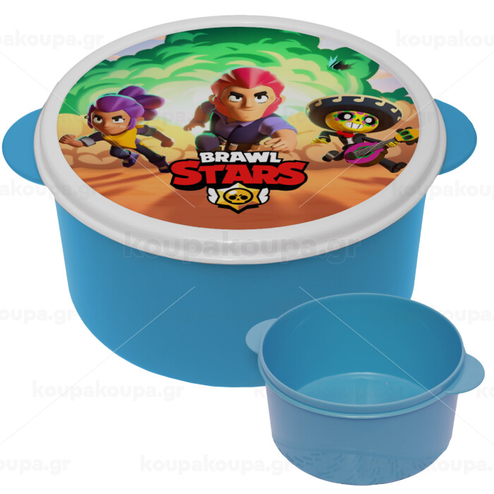 Brawl Stars Desert, ΜΠΛΕ παιδικό δοχείο φαγητού (lunchbox) πλαστικό ...