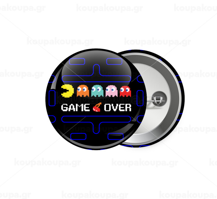 GAME OVER pac-man, Κονκάρδα παραμάνα 5.9cm