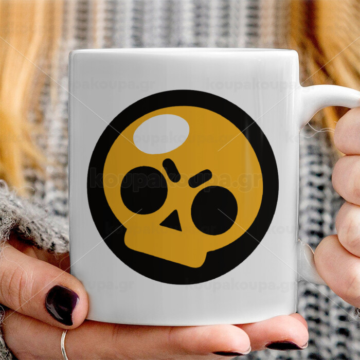 Brawl Stars Skull, Κούπα, κεραμική, 330ml (1 τεμάχιο)